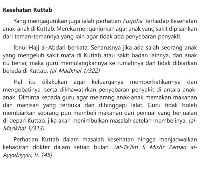 Panduan Jika Ananda Sakit di Kuttab – Posku Kuttab Al-Fatih Makassar